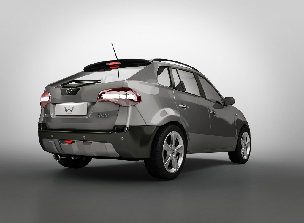 012. 르노삼성 QM5 _3D모델링 » 우더치 (woodutch design)